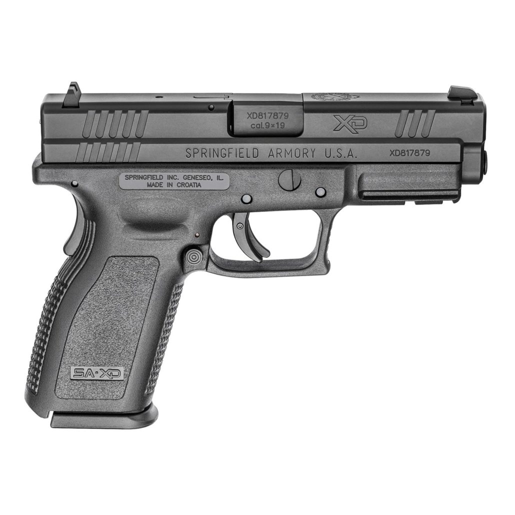 SPRINGFIELD XD9101 9MM DAO 4" SERVICE MODEL » Sutter's Fort Armory